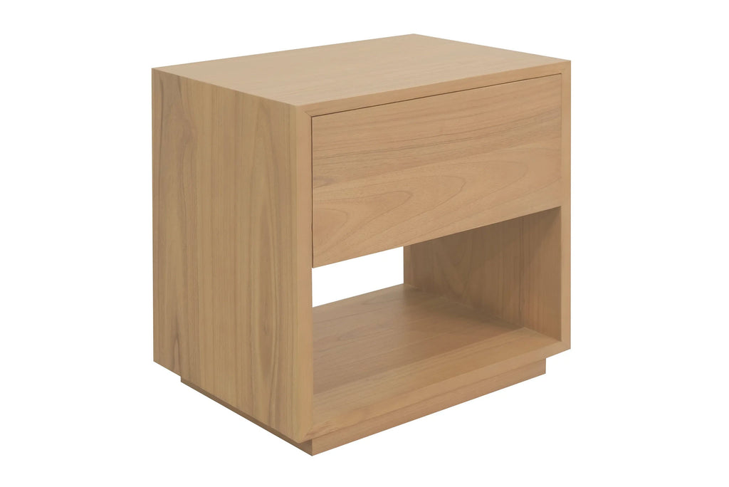 Oscar 1 Drawer Bedside Table (Natural) – Our Baylor